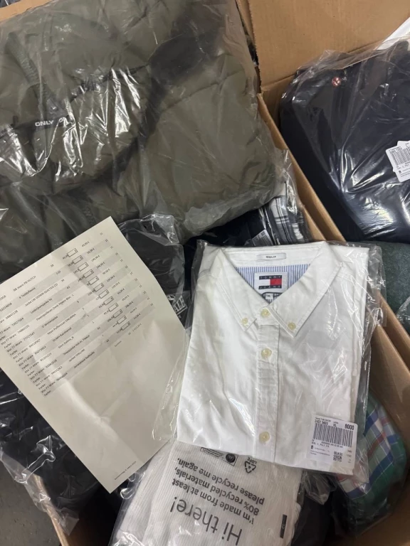 Lots of stock clothing for women and men (mix) - Nipa-stock.com