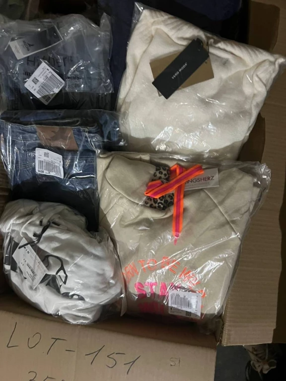 Lots of stock clothing for women and men (mix) - Nipa-stock.com