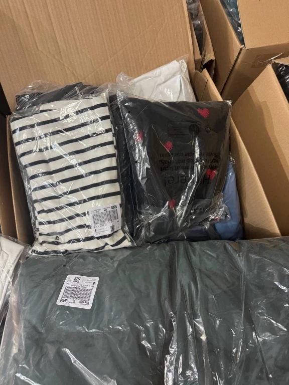 Lots of stock clothing for women and men (mix) - Nipa-stock.com